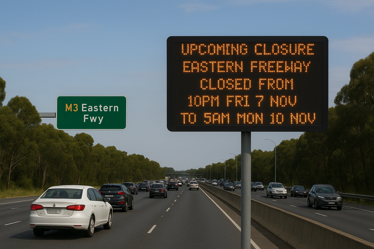Eastern Freeway closure this weekend to cause major disruptions plus ...